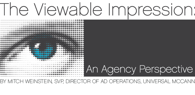 The Viewable Impression: An Agency Perspective - AdMonsters
